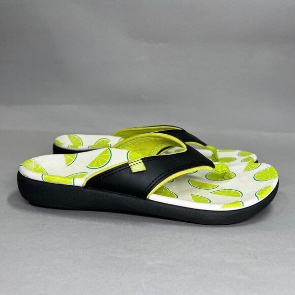 Spenco | Shoes | Spenco Womenssize 7 Lime Support Flip Flop Sandals ...